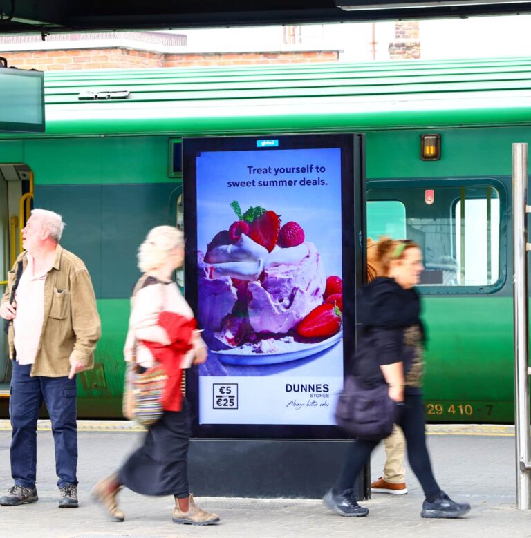 Rail Advertising | Digital Formats | Global Ireland