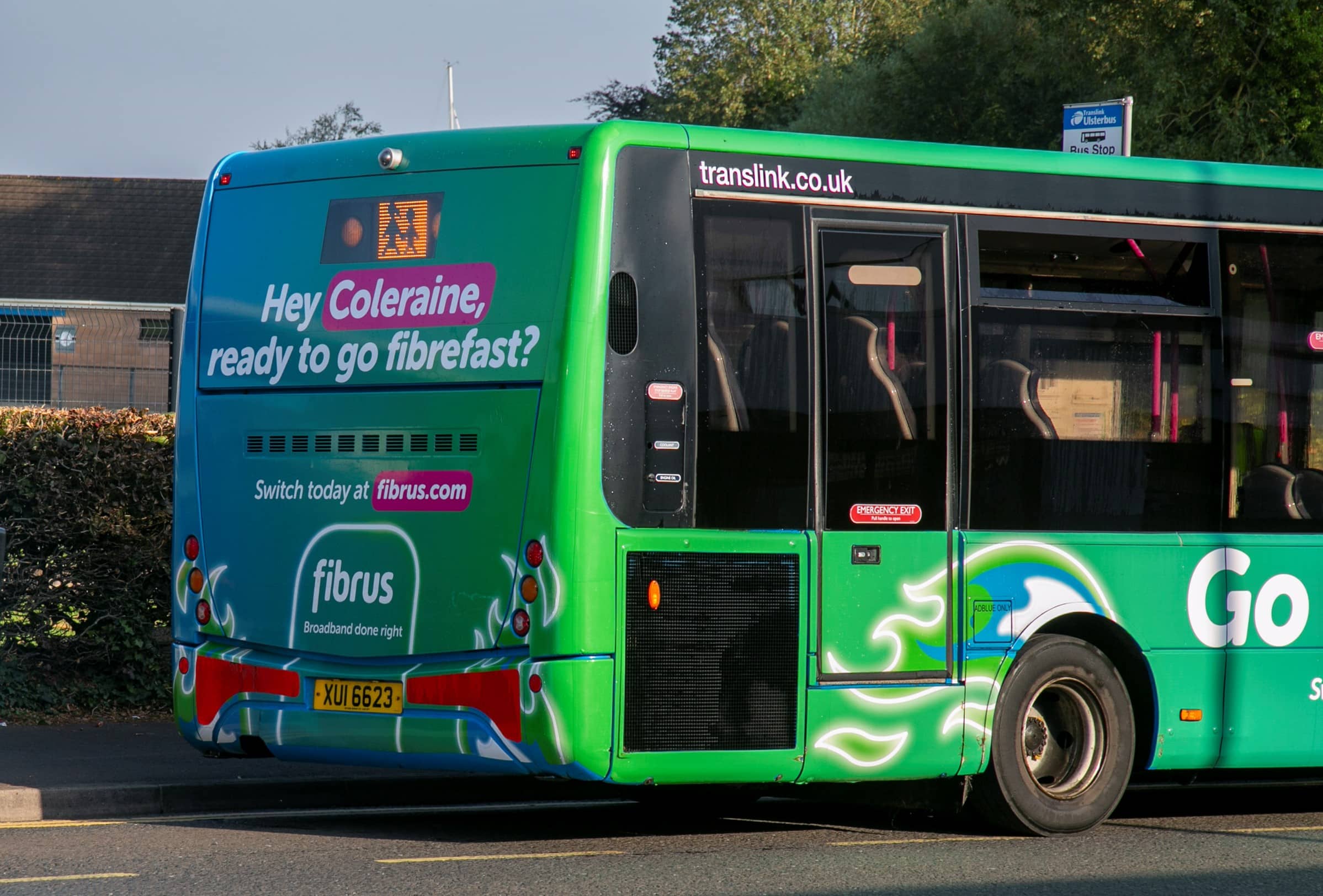 Newcastle, Enniskillen and Coleraine town service buses get a Fibrus ...