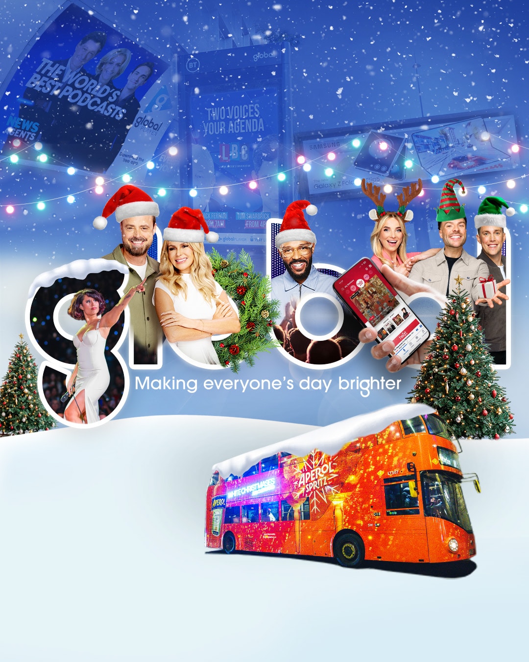 Global presents festive radio and podcast highlights for Christmas 2025 ...