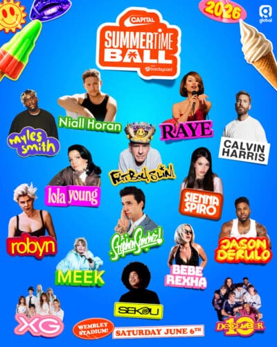 Calvin Harris, Sienna Spiro, Lola Young, and Jason Derulo join massive ...
