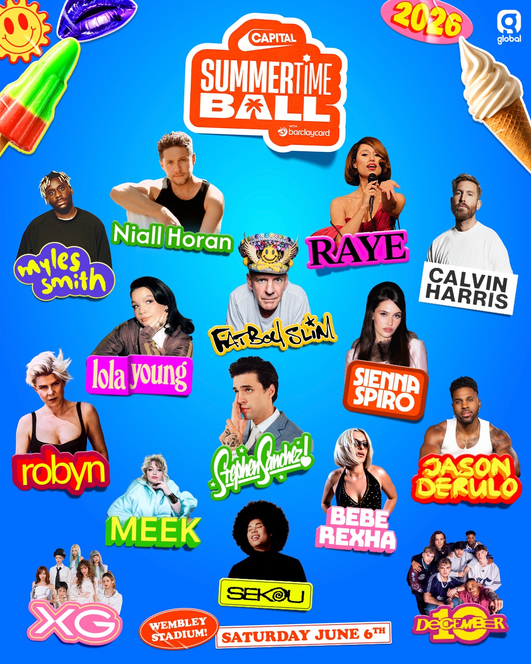 Calvin Harris, Sienna Spiro, Lola Young, and Jason Derulo join massive ...